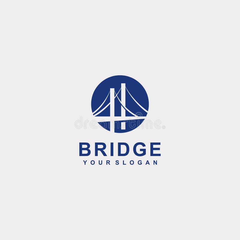 Bridge Logo Template, Building Logo Design Concept Idea Stock Photo ...