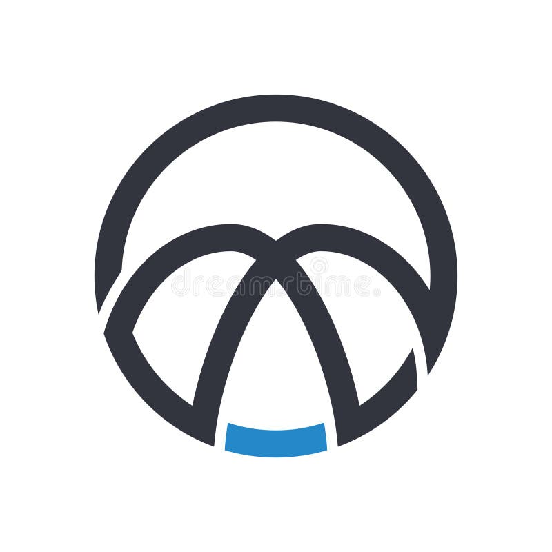 Bridge Logo Template Icon stock vector. Illustration of connection ...