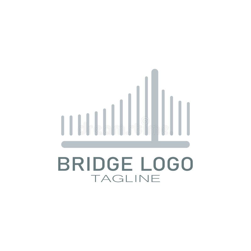 Bridge Logo Vector Icon Illustration Design Template Stock Vector ...