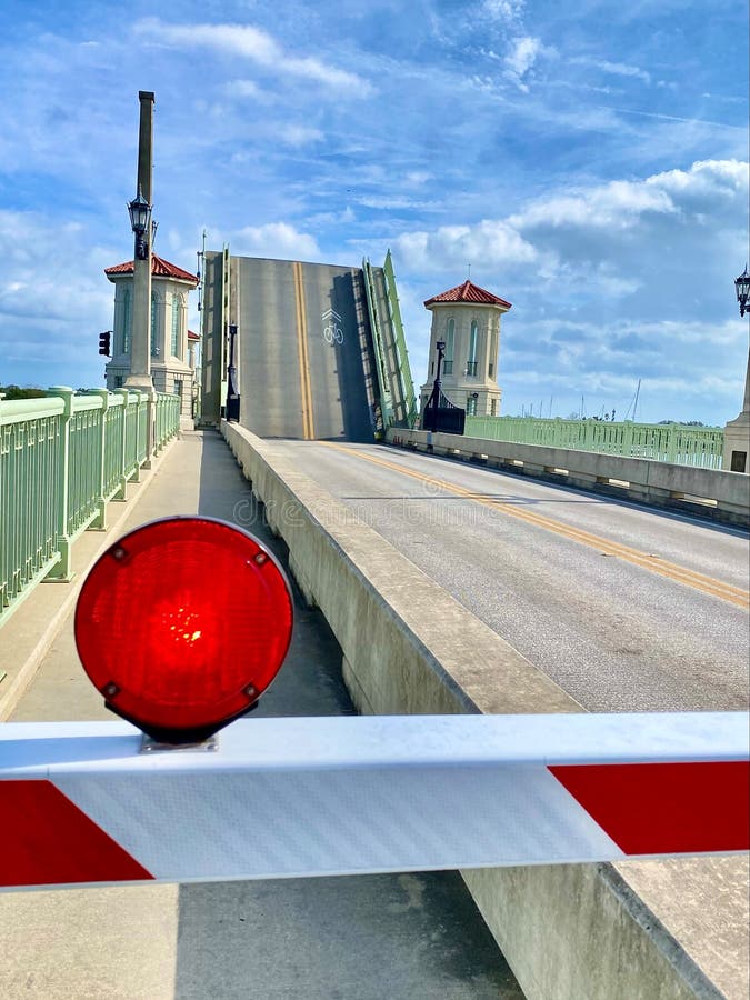 Bridge of Lyons Drawbridge Saint Augustine, Florida Stock Image - Image ...