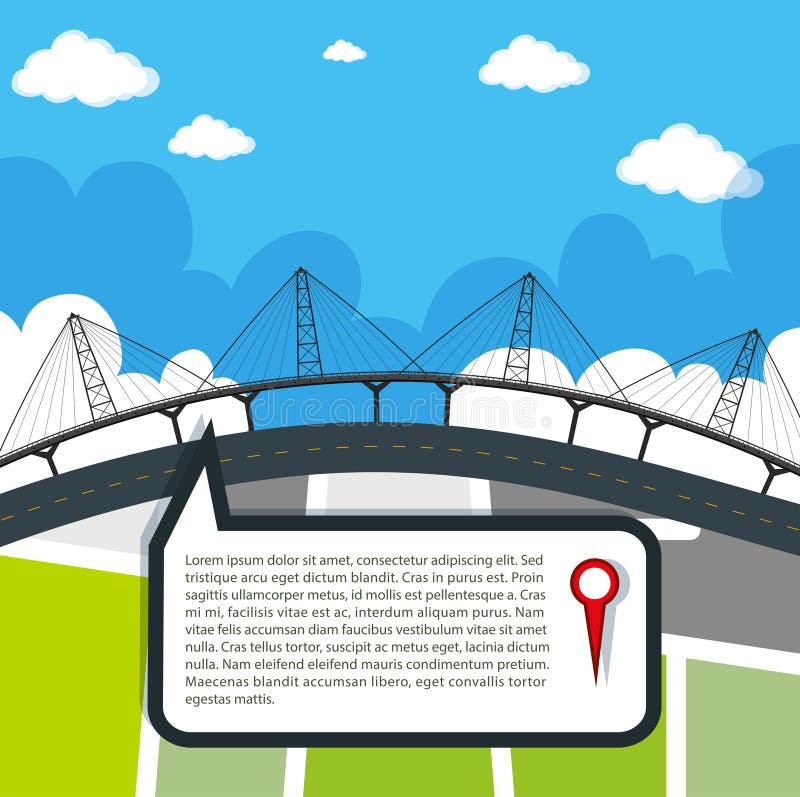 Bridge Over Water Drawing Stock Illustrations – 371 Bridge Over Water ...