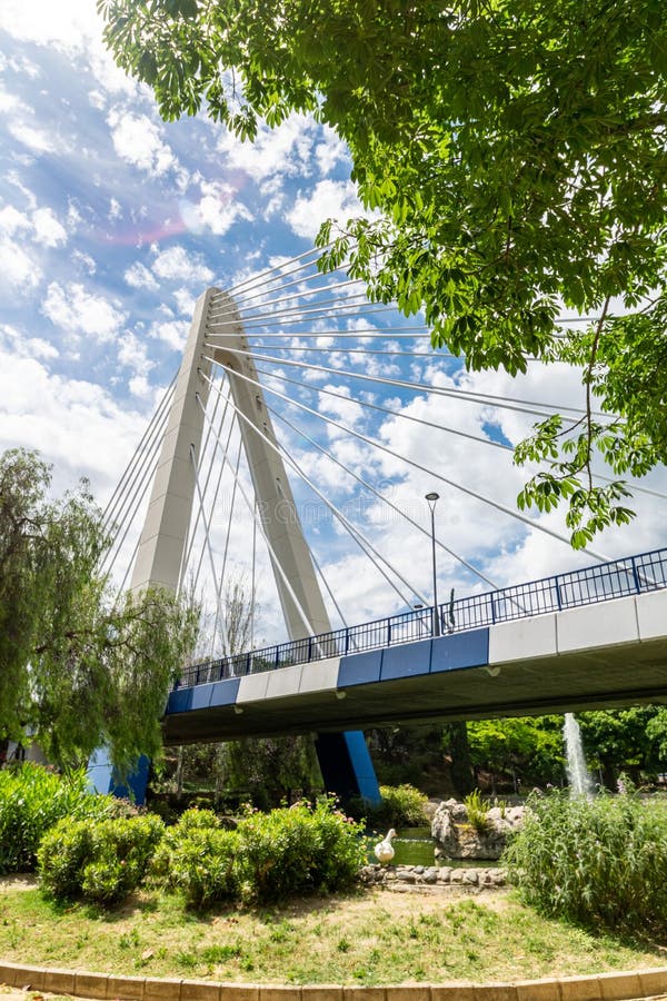 Bridge in Marbella from Park Below Stock Photo - Image of cities ...