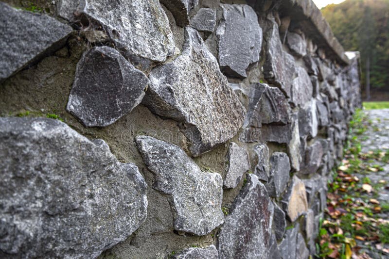 Bridge Masonry. You Can See the Stones Well. Stock Photo - Image of ...