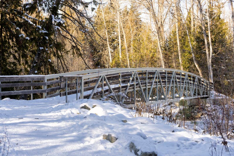 Mission Bridge In British Columbia Stock Image - Image of span ...