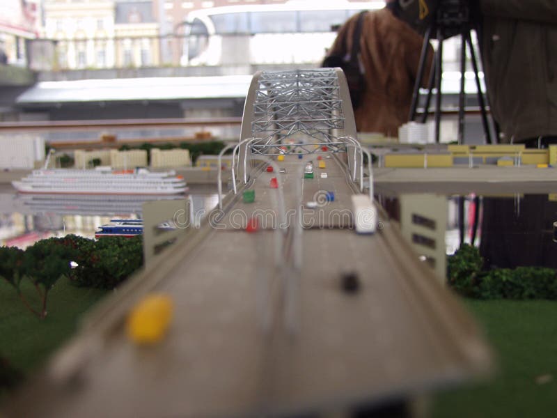 Bridge model stock photo. Image of structure, river, layout - 78779608