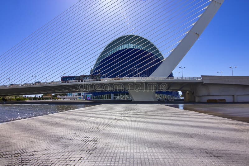 Bridge and Modern Architecture Under the Sun Editorial Photo - Image of ...