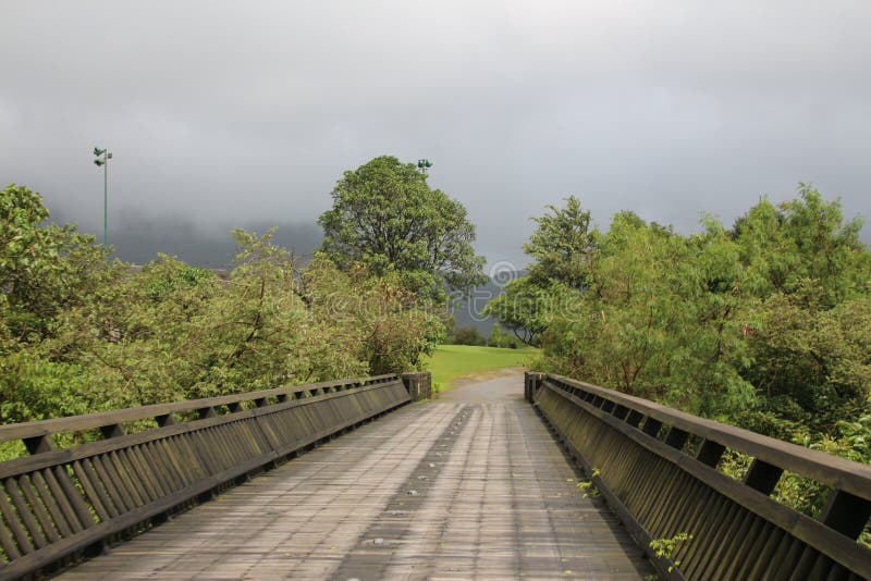 Bridge stock photo. Image of natures, rainy, season, rain - 44760392