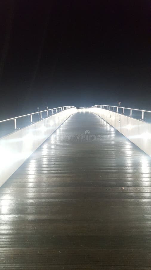 Bridge at Night stock photo. Image of night, midnight - 101199480