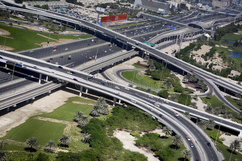 Bridge No5 Sheikh Zayed Road Editorial Photography - Image of arab ...
