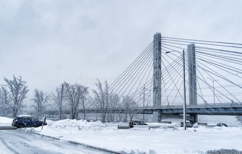 Bridge in Rovaniemi stock photo. Image of finland, rovaniemi - 5410188