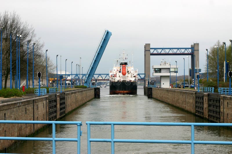 Bridge open stock image. Image of bridge, harbor, highway - 754799