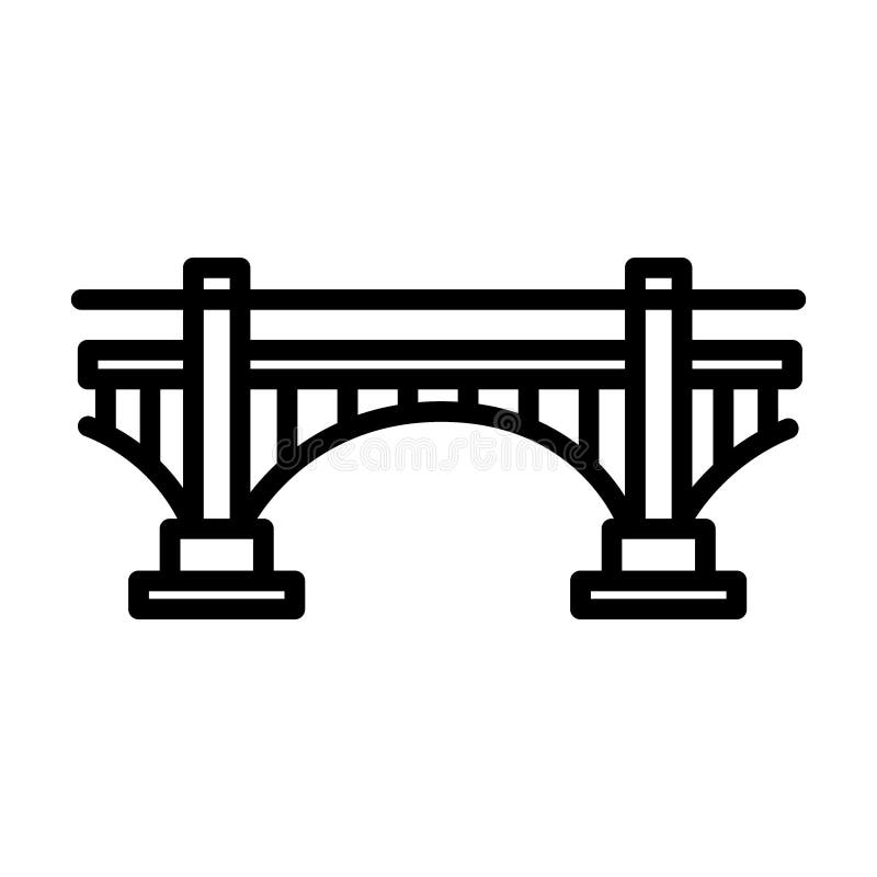 Bridge Outline Stock Illustrations – 9,352 Bridge Outline Stock ...
