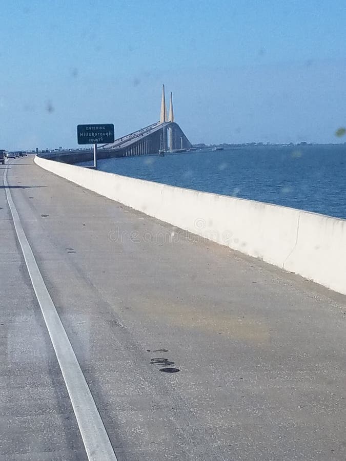 Bridge over the Bay stock image. Image of traffic, water - 150335047