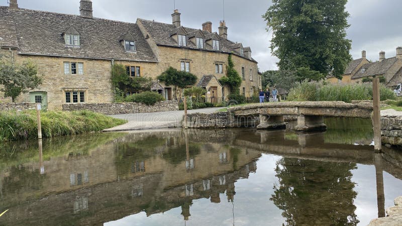 Bridge Over a Cotswold River Editorial Stock Photo - Image of tourism ...