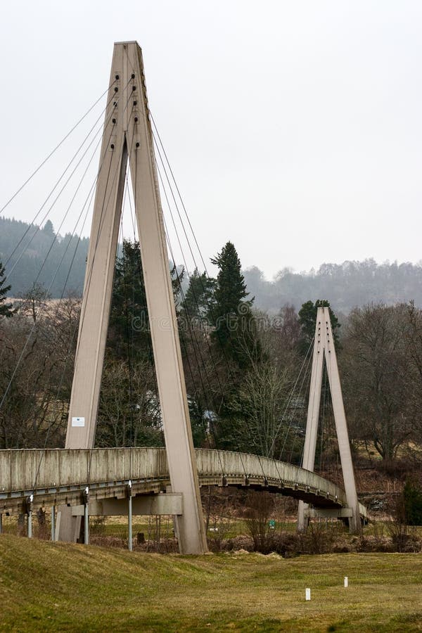 Bridge Over Golf Course Triangular Stock Photo - Image of destination ...