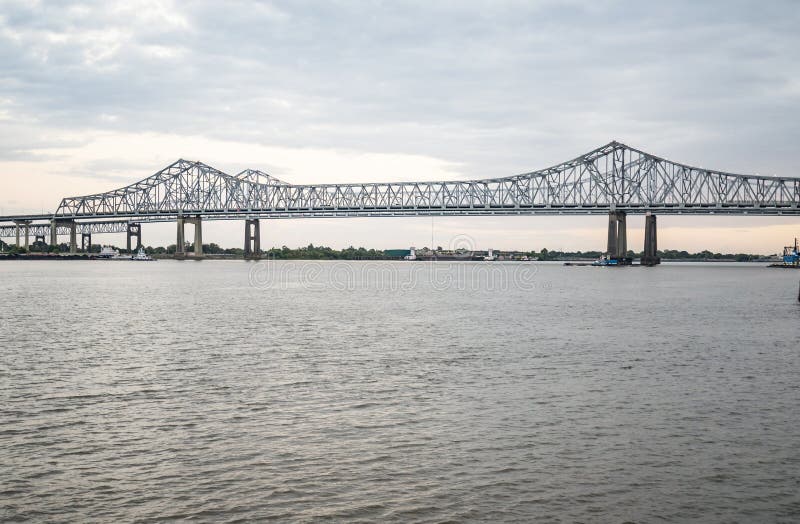 Bridge Over the Mississippi River Stock Image - Image of mississippi ...