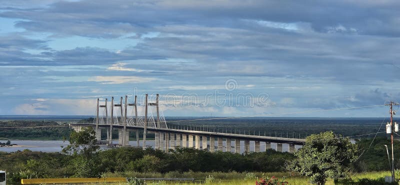 Bridge Over the Orinoco River Stock Photo - Image of venezuela, coast ...
