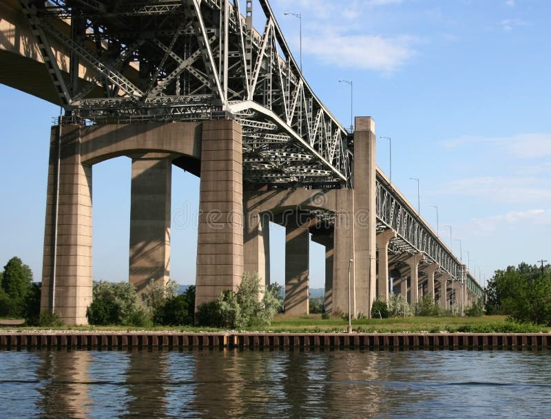 Bridge over the Pier stock image. Image of bridge, pier - 5463239