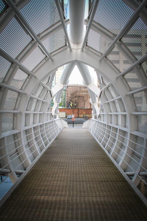 Bridge Over the Princess Dock Editorial Image - Image of city, building ...