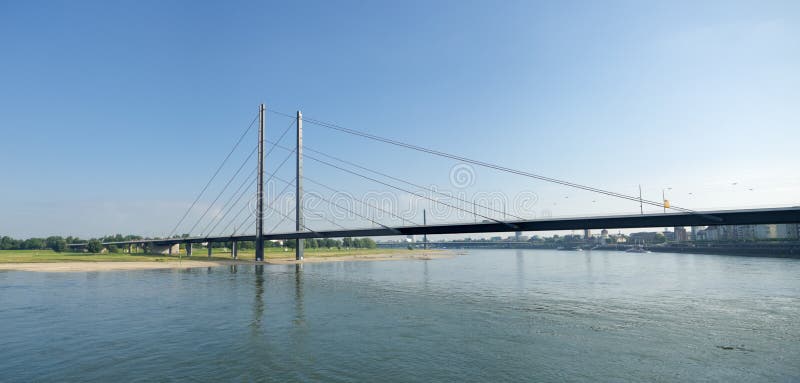Bridge over Rhine stock image. Image of germany, touristic - 28322163