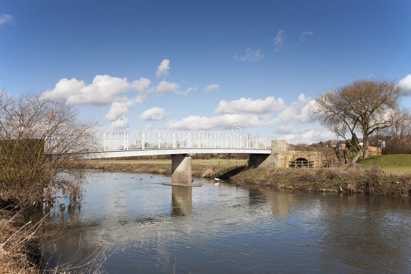 Bridge over river stock image. Image of sunny, bridge - 13236313