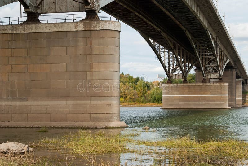 Bridge over the river stock photo. Image of river, bridge - 15839602