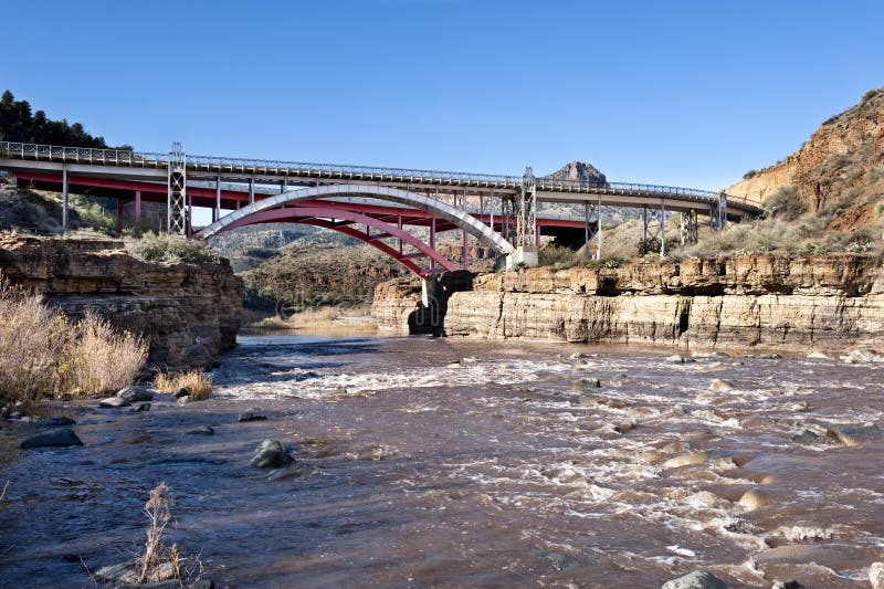 Bridge over river stock image. Image of overpass, rural - 22655875