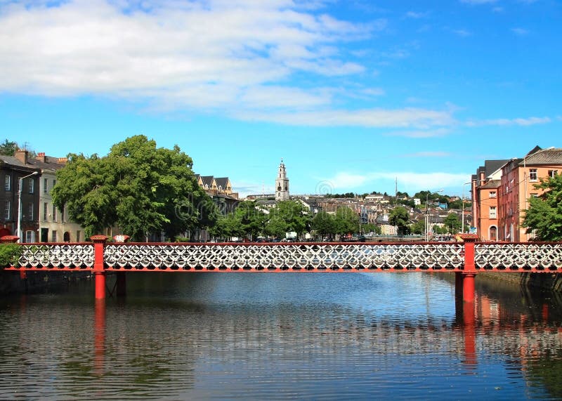 Bridge over the river stock photo. Image of place, cityscape - 30042890