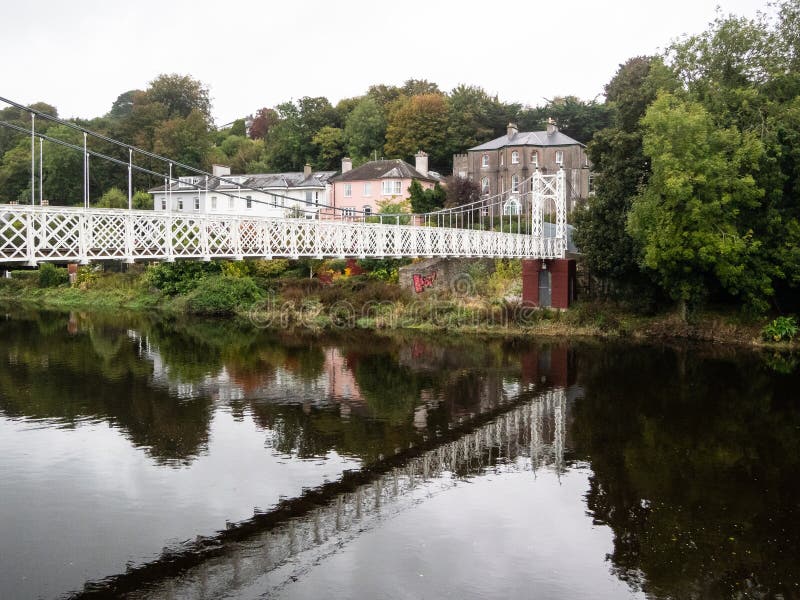 Bridge Over the River Lee in Cork, Ireland Stock Image - Image of ...