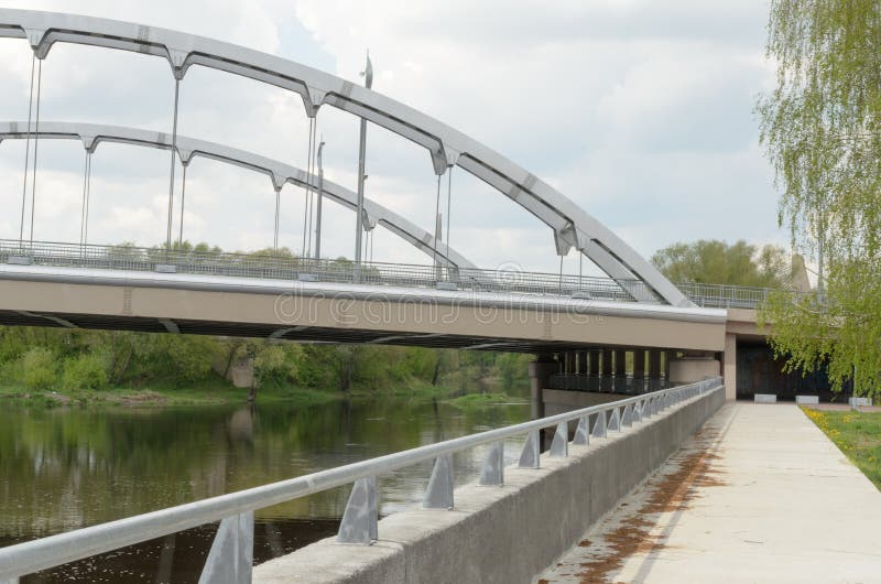Bridge over river stock photo. Image of landscape, traffic - 71097912