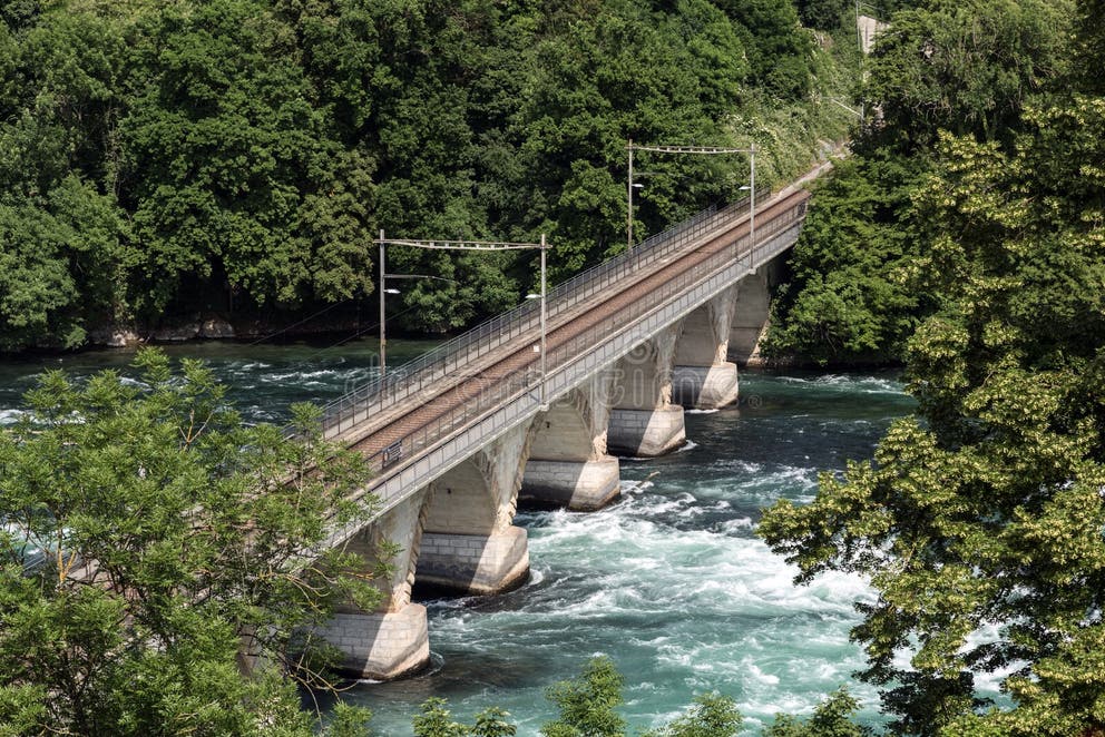 Bridge over the river stock photo. Image of outdoor, high - 94404116