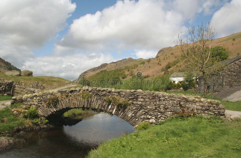 Bridge Over River At Watendlath Picture. Image: 825056