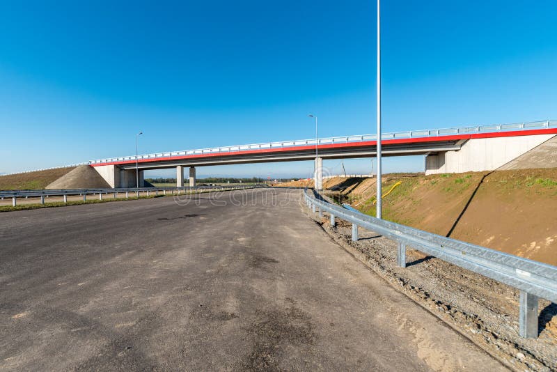 Bridge over the road stock image. Image of roadway, rough - 83631501