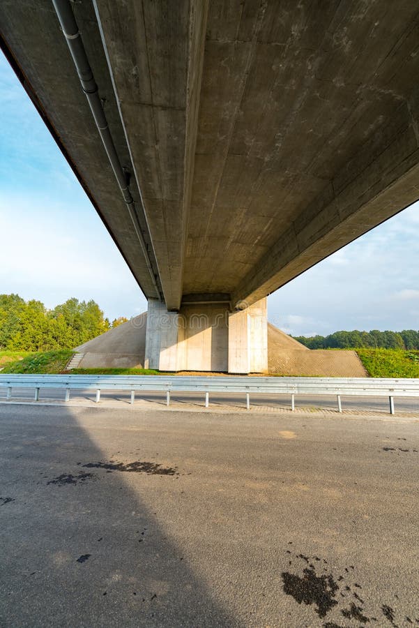 Bridge over the road stock photo. Image of horizon, bridge - 83645008