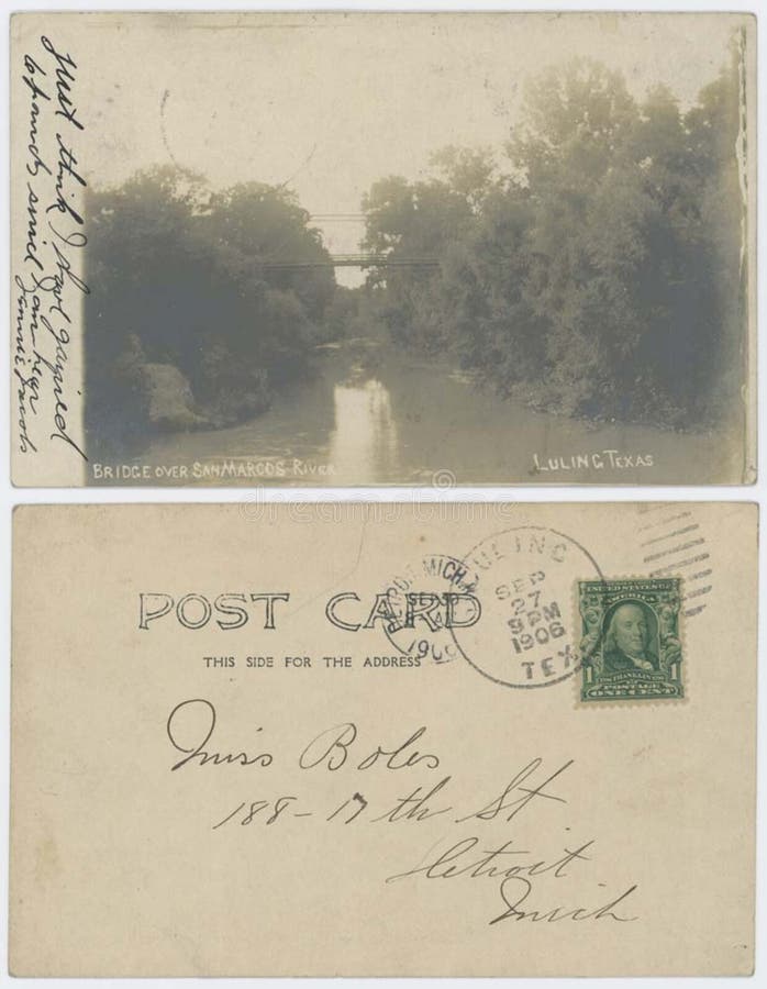 Bridge Over San Marcos River, Luling, Texas. Picture Image: 222629367