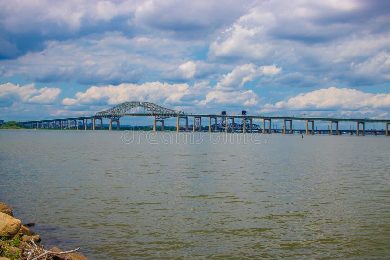 Bridge over the water stock photo. Image of view, bridge - 96328240