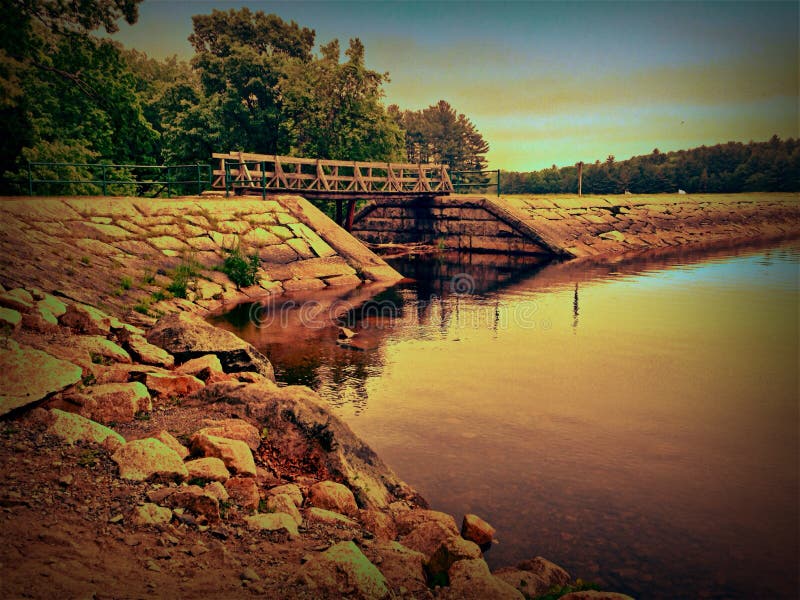 Bridge over water stock photo. Image of bridge, outdoors - 72203748