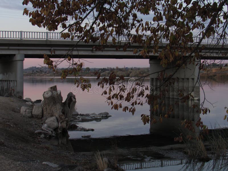 Bridge Over Snake River Marsing Idaho Stock Image - Image of overpass ...
