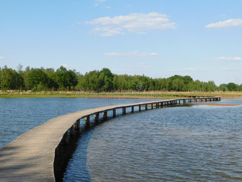 Bridge over the water stock photo. Image of coast, bridge - 205704130