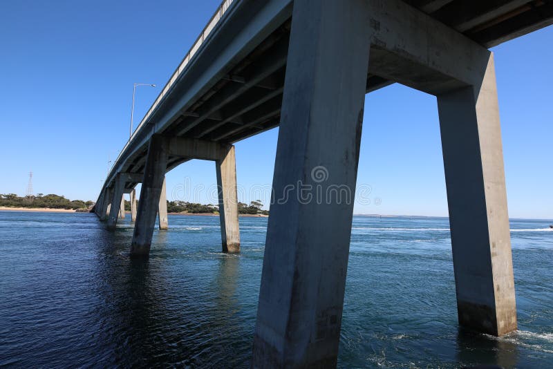 Bridge over water stock photo. Image of river, crossing - 139052908