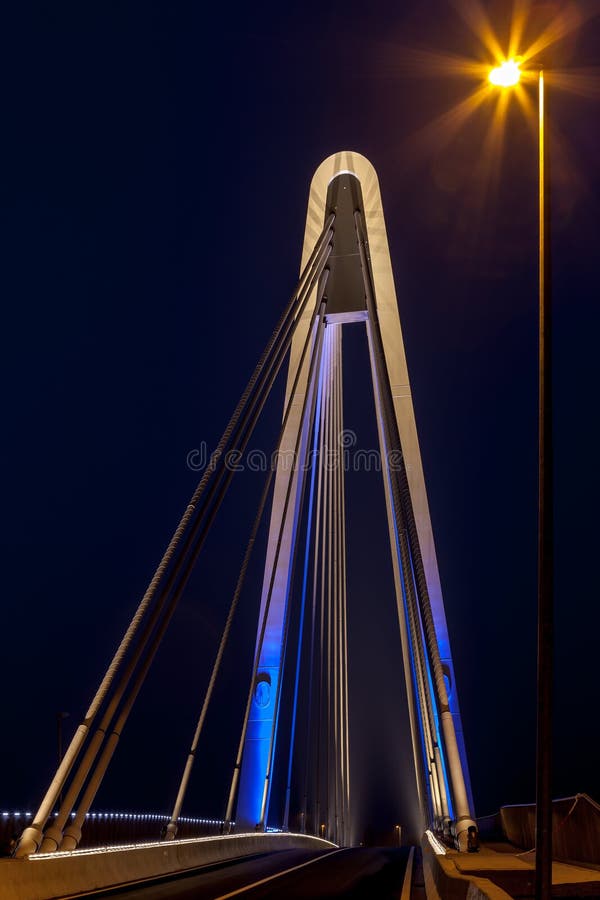 Bridge over water stock image. Image of highway, white - 38932261