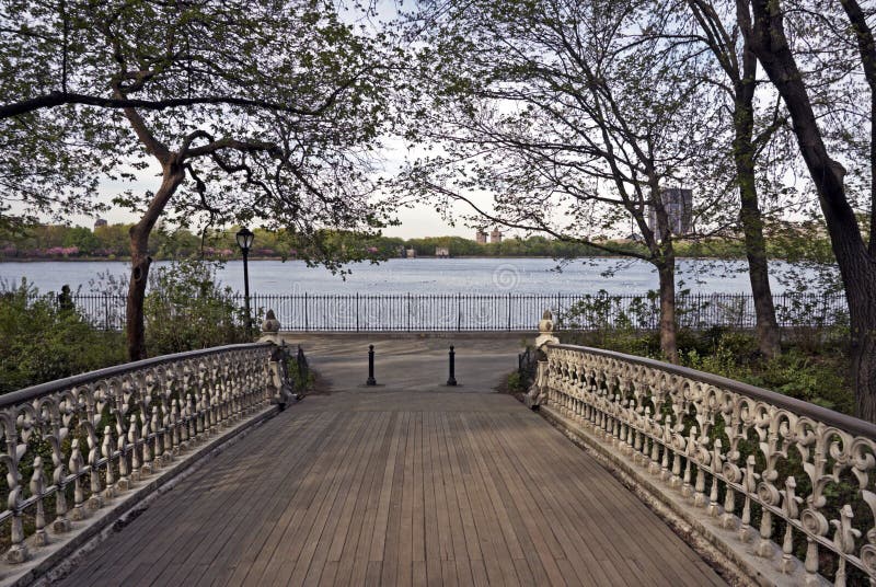 Bridge in a park stock image. Image of flower, wooden - 9393765