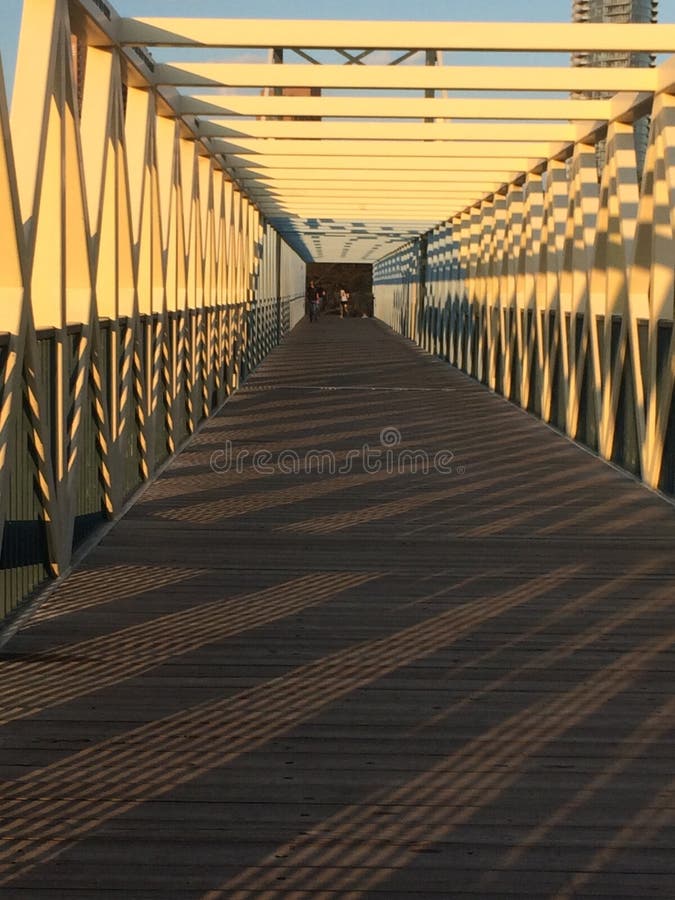 Bridge pathway stock image. Image of minneapolis, sunshine - 60461033