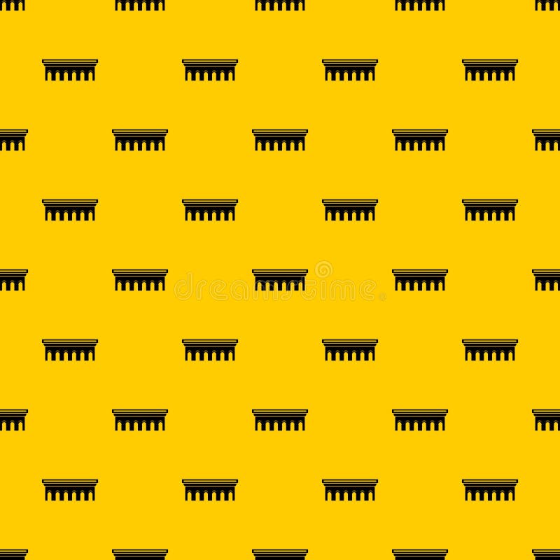 Bridge pattern vector stock vector. Illustration of construction ...