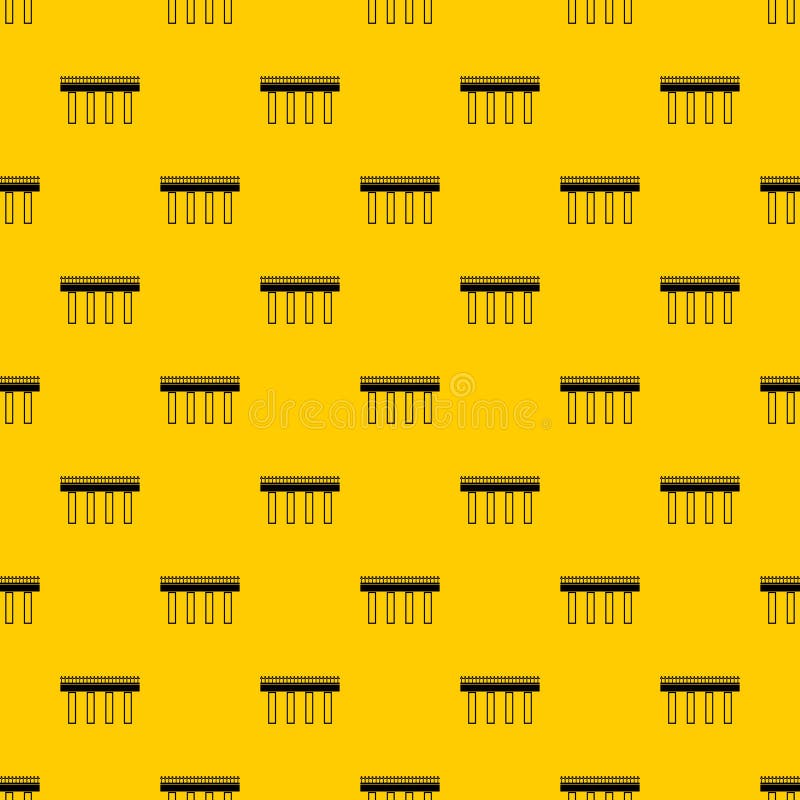 Bridge pattern vector stock vector. Illustration of abstract - 147086487
