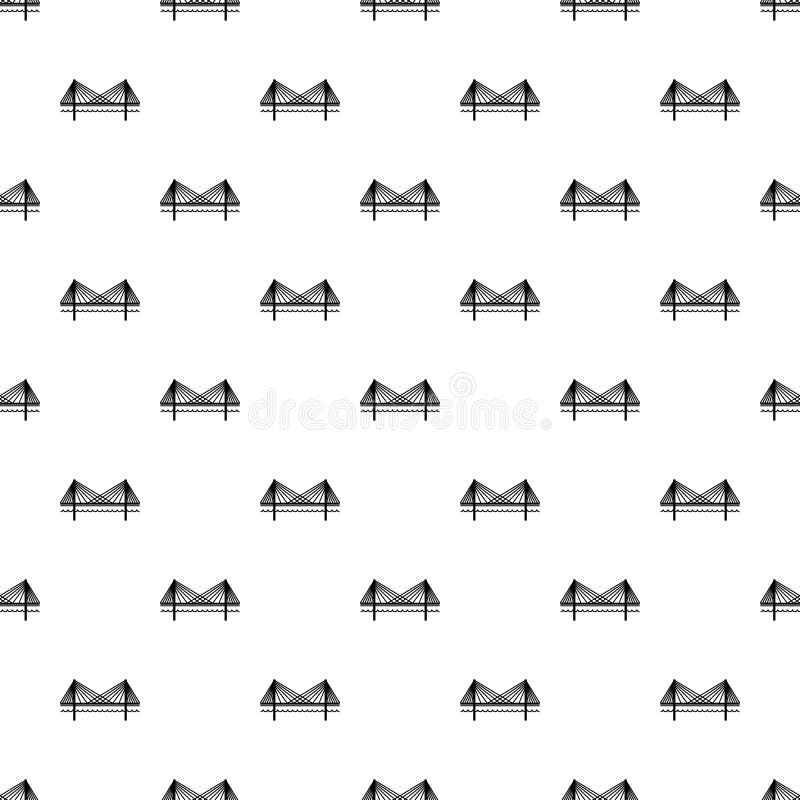 Bridge Pattern Vector Seamless Stock Vector - Illustration of ...