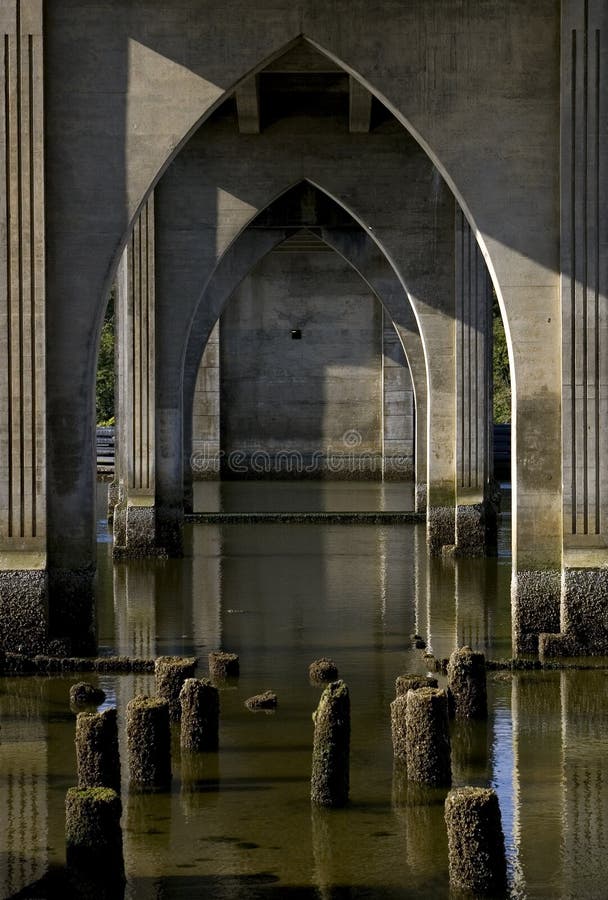 Bridge perspective stock photo. Image of river, arches - 5760294