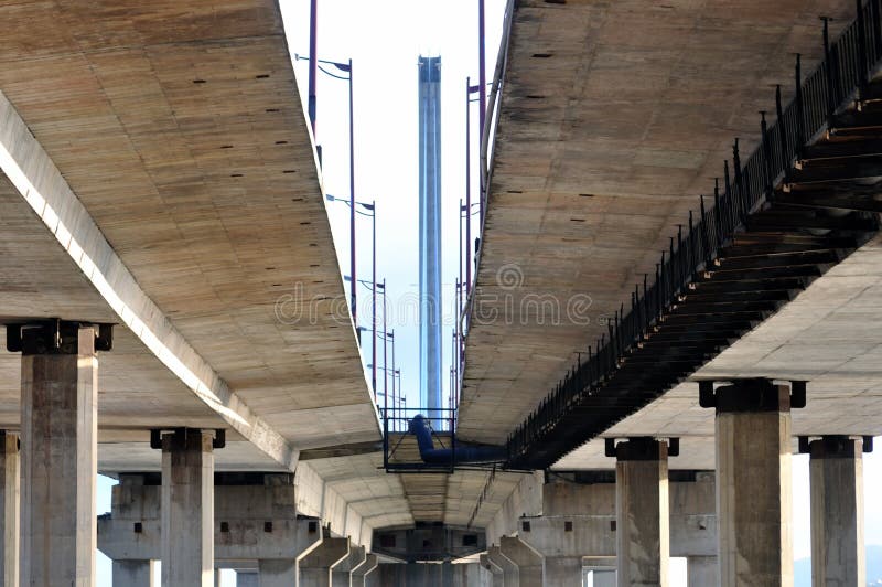 Bridge pier stock photo. Image of bridge, transportation - 15604778