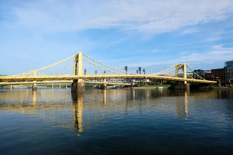 Bridge in Pittsburgh, Pennsylvania Stock Image - Image of pittsburgh ...