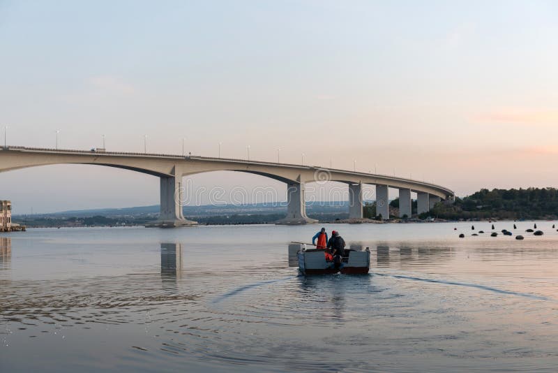 The Bridge `Punta Penna` in Taranto Stock Photo - Image of ponte, city ...